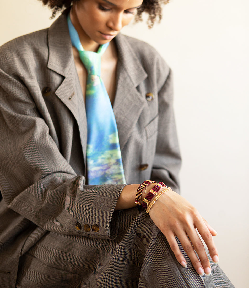 Loom woven bracelet - Katia Alpha – katiaalphashop